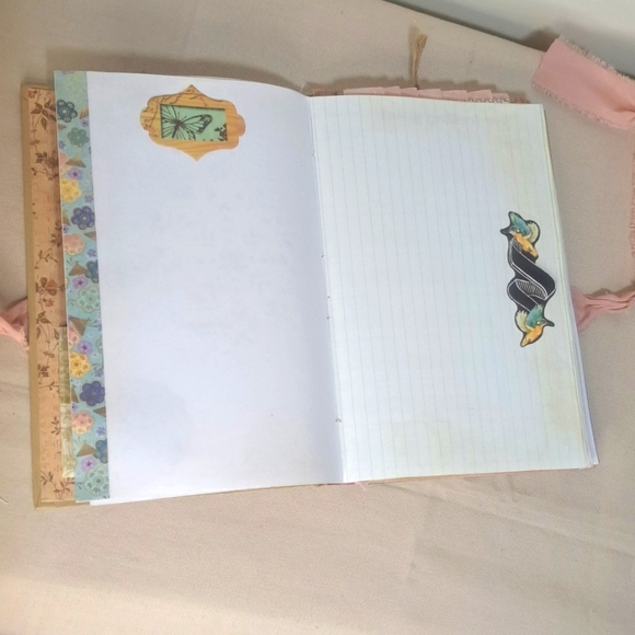 Hand Crafted | Other | Handmade Junk Journal Diary Memory Keepsake With ...